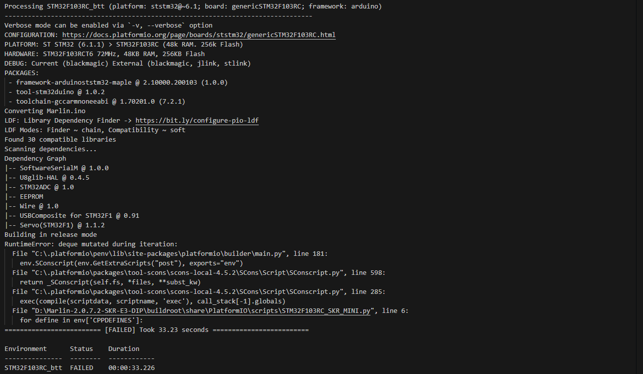 Cannot compile in Visual Studio Code · Issue #118 · bigtreetech/BIGTREETECH-SKR-E3-DIP-V1.0 · GitHub