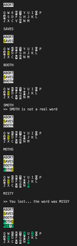 Github Ltsaprounis Python Wordle