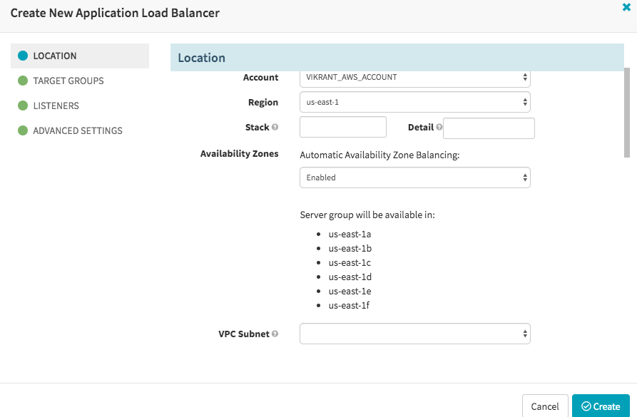 VPC Subnet field doesn't get updated when switching between AWS accounts in the UI · Issue #3242 ...