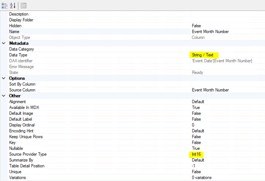 Importing Table - Mapping Source Data Types to Tabular Data Types ...
