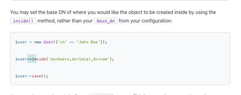 [feature Request] Base Dn Replacement Everywhere · Issue 632 · Directorytree Ldaprecord · Github