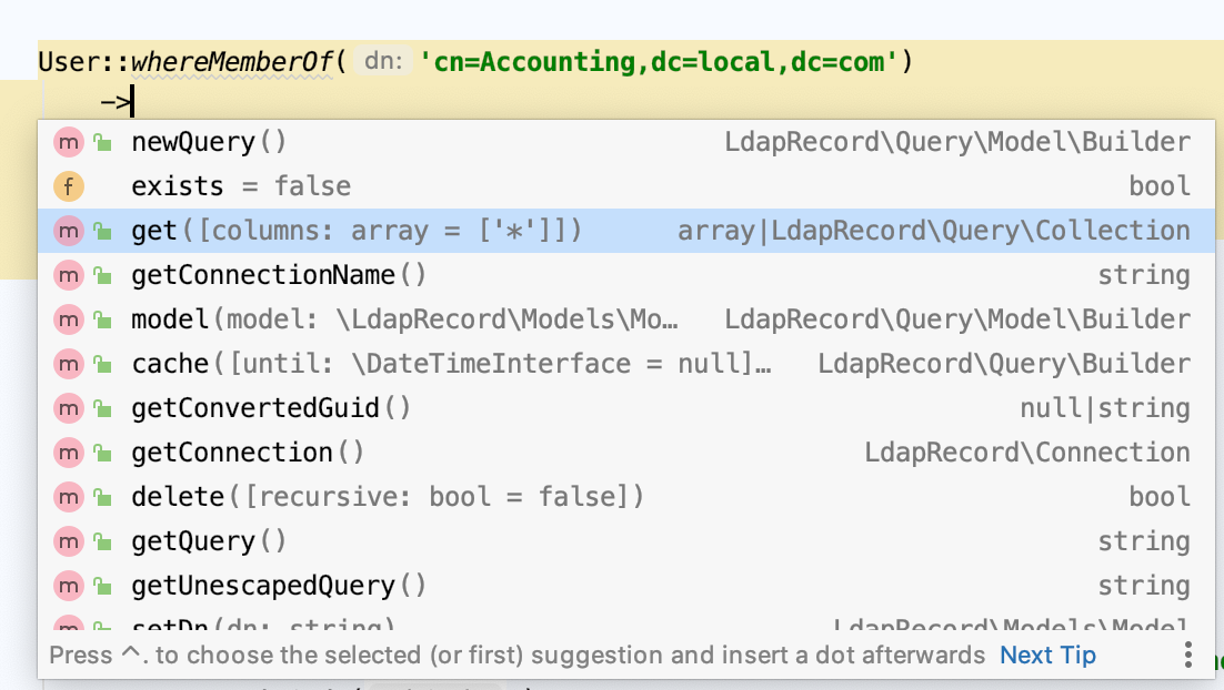 Discussion / Support? · Issue #108 · DirectoryTree/LdapRecord · GitHub