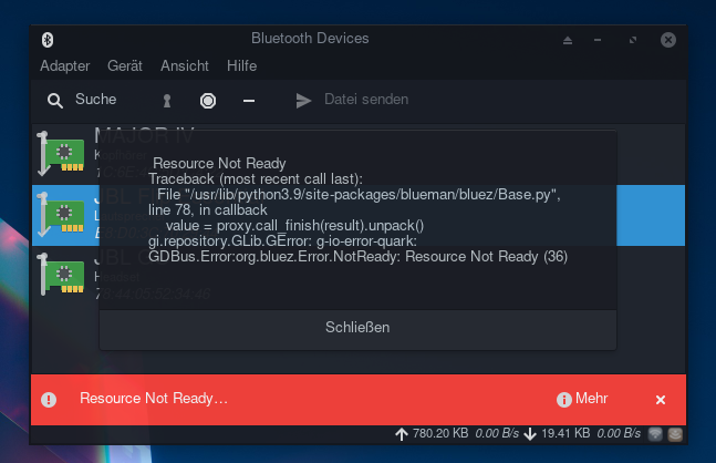 Resource not ready · Issue #1582 · blueman-project/blueman · GitHub