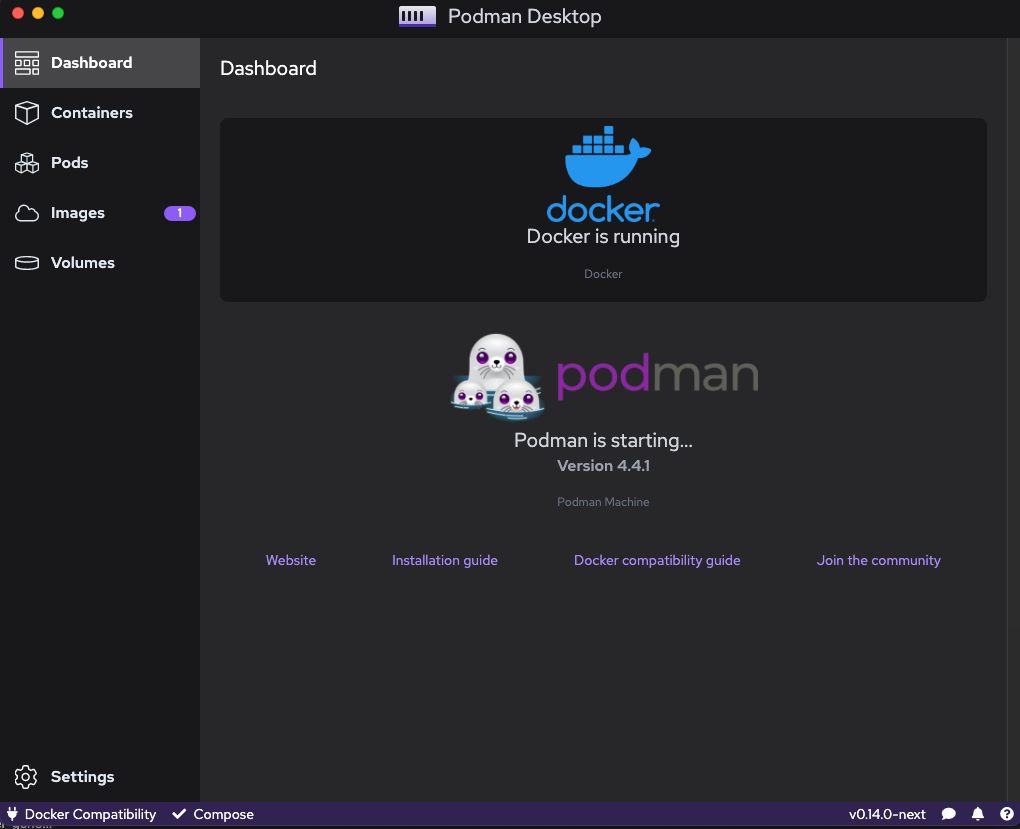 No background on Podman Provider when first starting · Issue #2070 · podman-desktop/podman ...