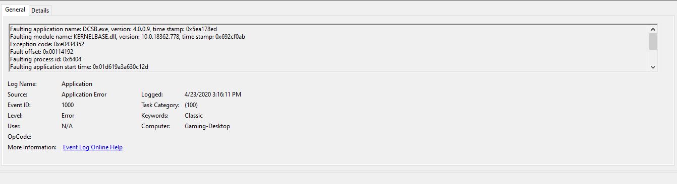Won't open again after closing · Issue #51 · Kalejin/DCSB · GitHub