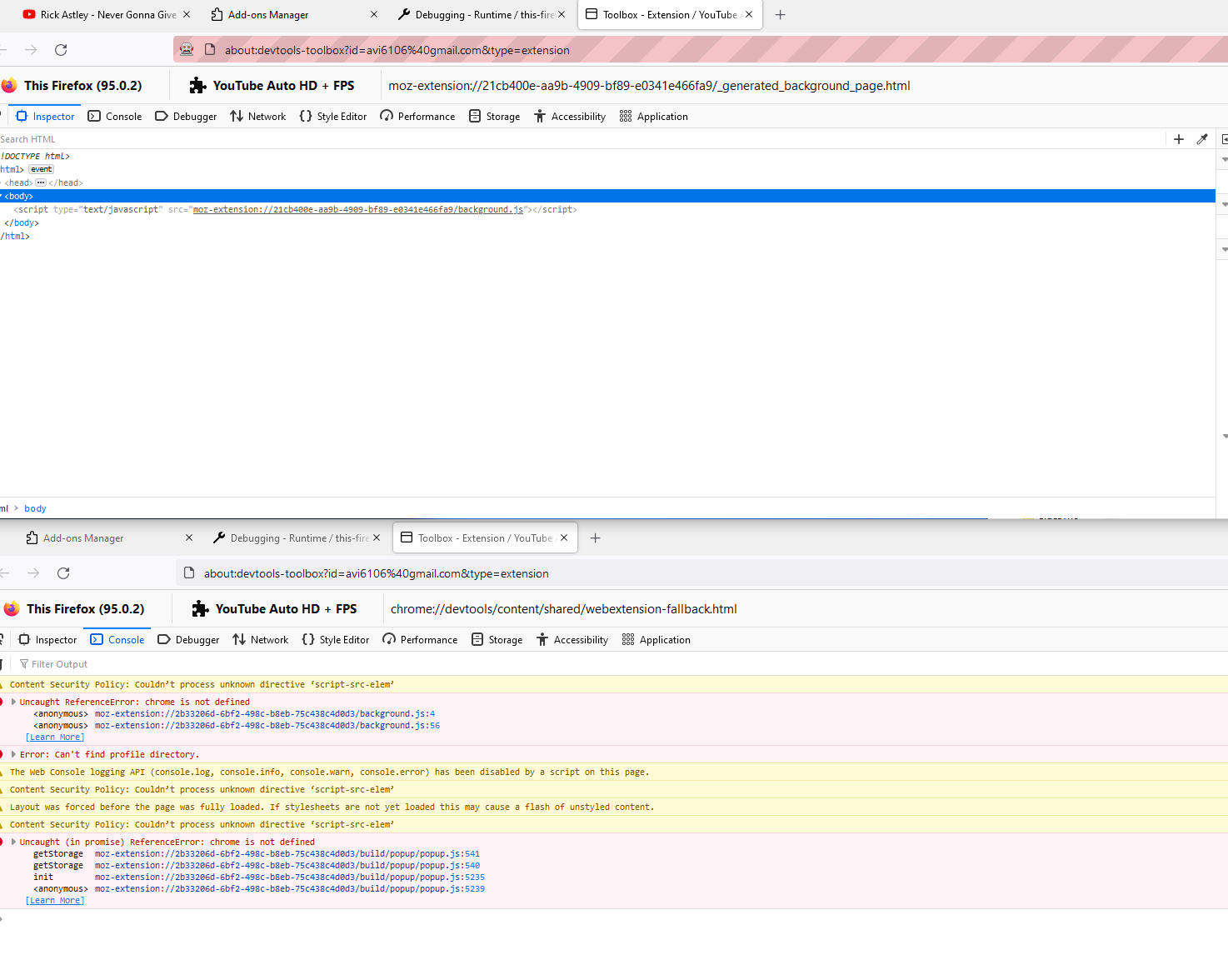 [firefox] Fails to temporarily load WebExtensions · Issue #1779 · chocolatey-community ...