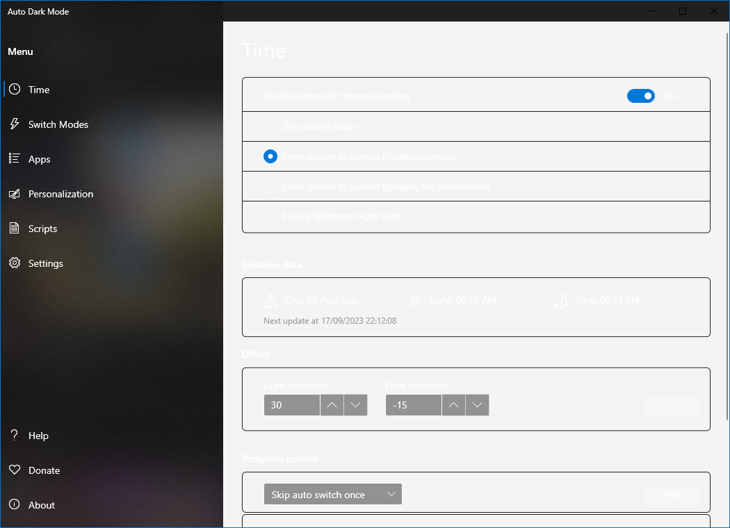 Didn't fully change the app theme from light to dark · Issue #772 · AutoDarkMode/Windows-Auto ...