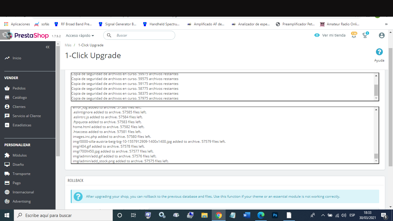 Error upgrading Prestashop 1.7.5.2 to 1.7.7.3 · Issue #23833 · PrestaShop/PrestaShop · GitHub