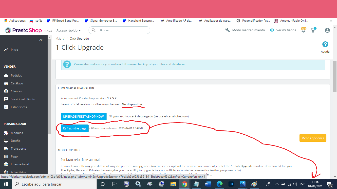 Error upgrading Prestashop 1.7.5.2 to 1.7.7.3 · Issue #23833 ...