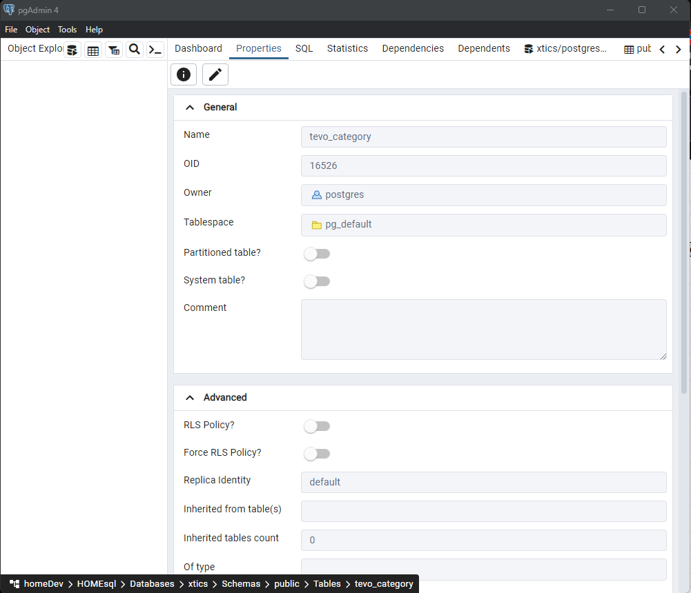 The Object Browser The Tree Control Tab Disappeared · Issue 6266 · Pgadmin Orgpgadmin4 · Github 