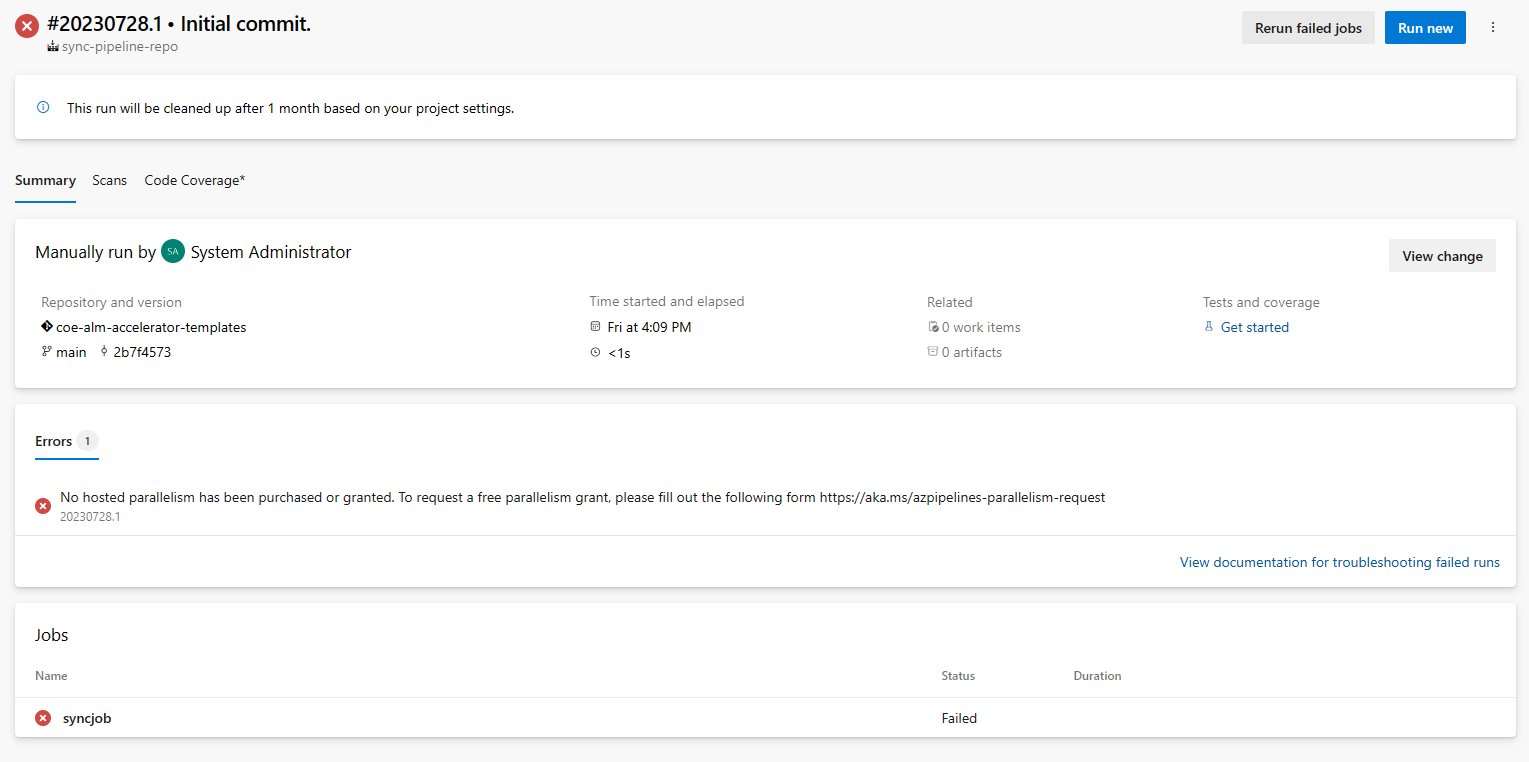 [ALM Accelerator - QUESTION] Parallelism Request · Issue #6204 · microsoft/coe-starter-kit · GitHub