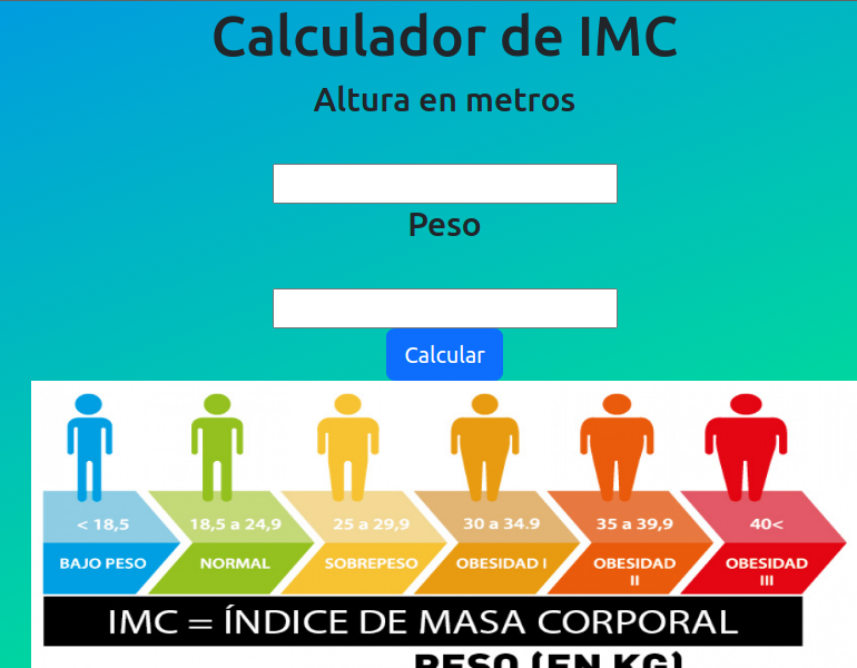 GitHub - abaduna/calculadoradeIMC: calculadoradeIMC basica con CSS y js vainilla