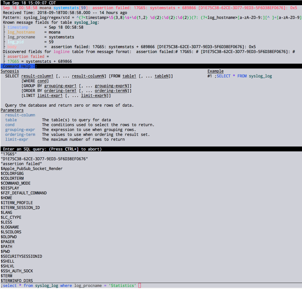 [Feature] Aliases for commonly used commands · Issue #541 · tstack/lnav · GitHub