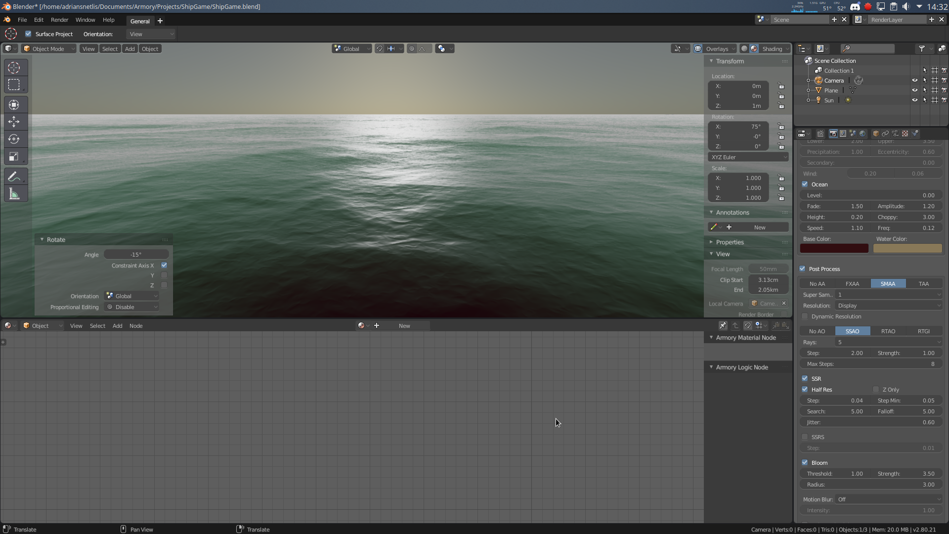Ocean issues · Issue #965 · armory3d/armory · GitHub