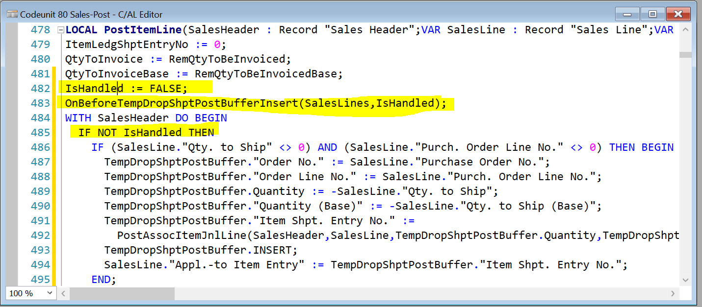Event Request in both Sales-Post and Purch.-Post Codeunit · Issue #8256 · microsoft ...