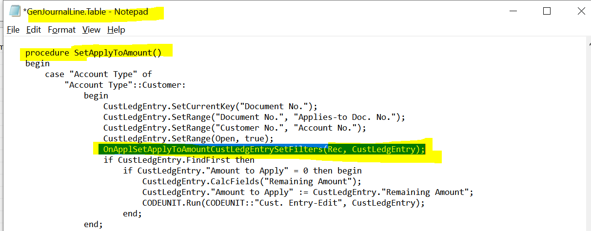 Event Request: Table 81 Gen. Journal Line · Issue #8279 · microsoft/ALAppExtensions · GitHub