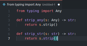 Python: Undefined functions/variables/methods/properties have the same color with the defined ...