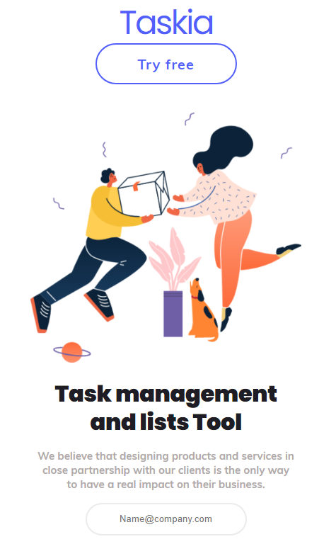 GitHub - Qnosin/Taskia-Wordpress-Theme: This is a landing page theme code by me on wordpress engine