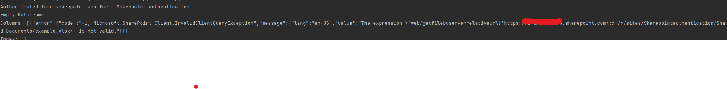 Not able to read files after authentication · Issue #460 · vgrem/Office365-REST-Python-Client ...