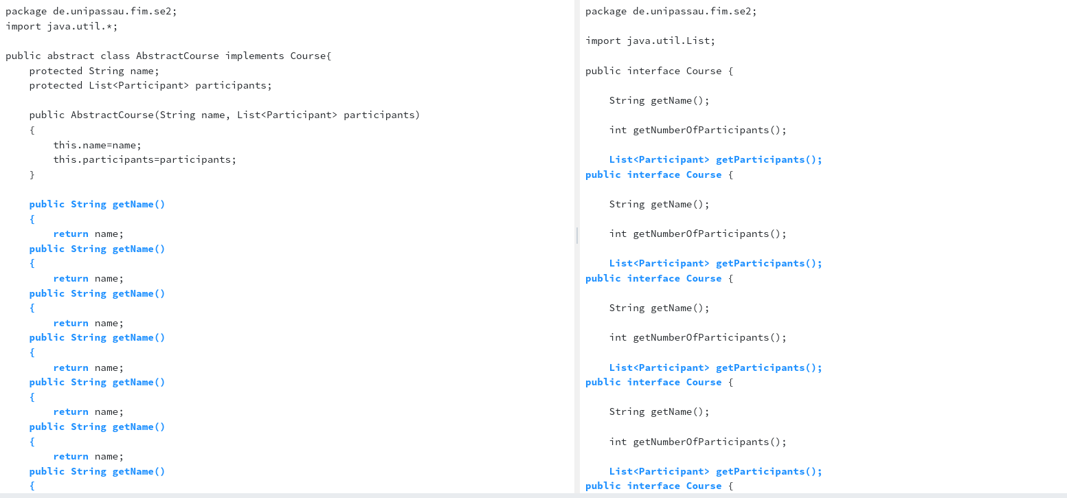 `Plagiarism`, `Programming Exercises`: Matches repeated multiple times/broken code view · Issue ...