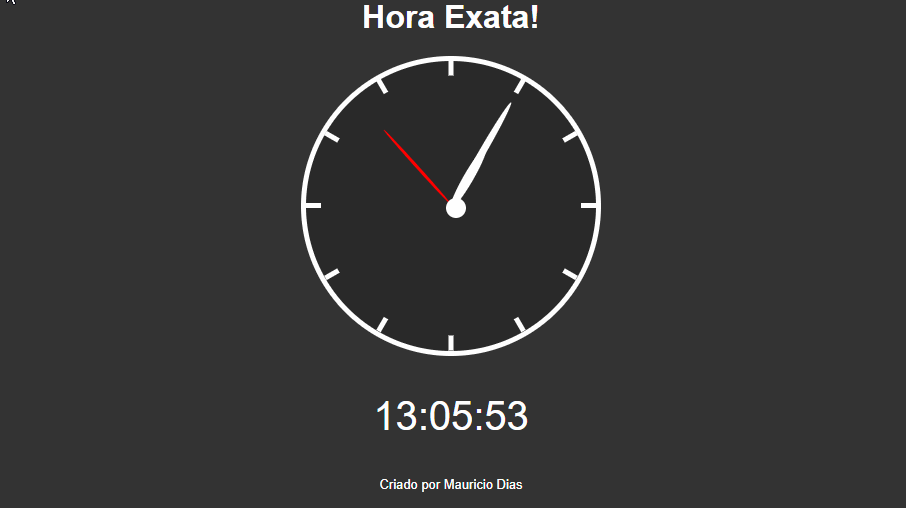 GitHub - MauricioDiasDEV/relogio-digital-analogico