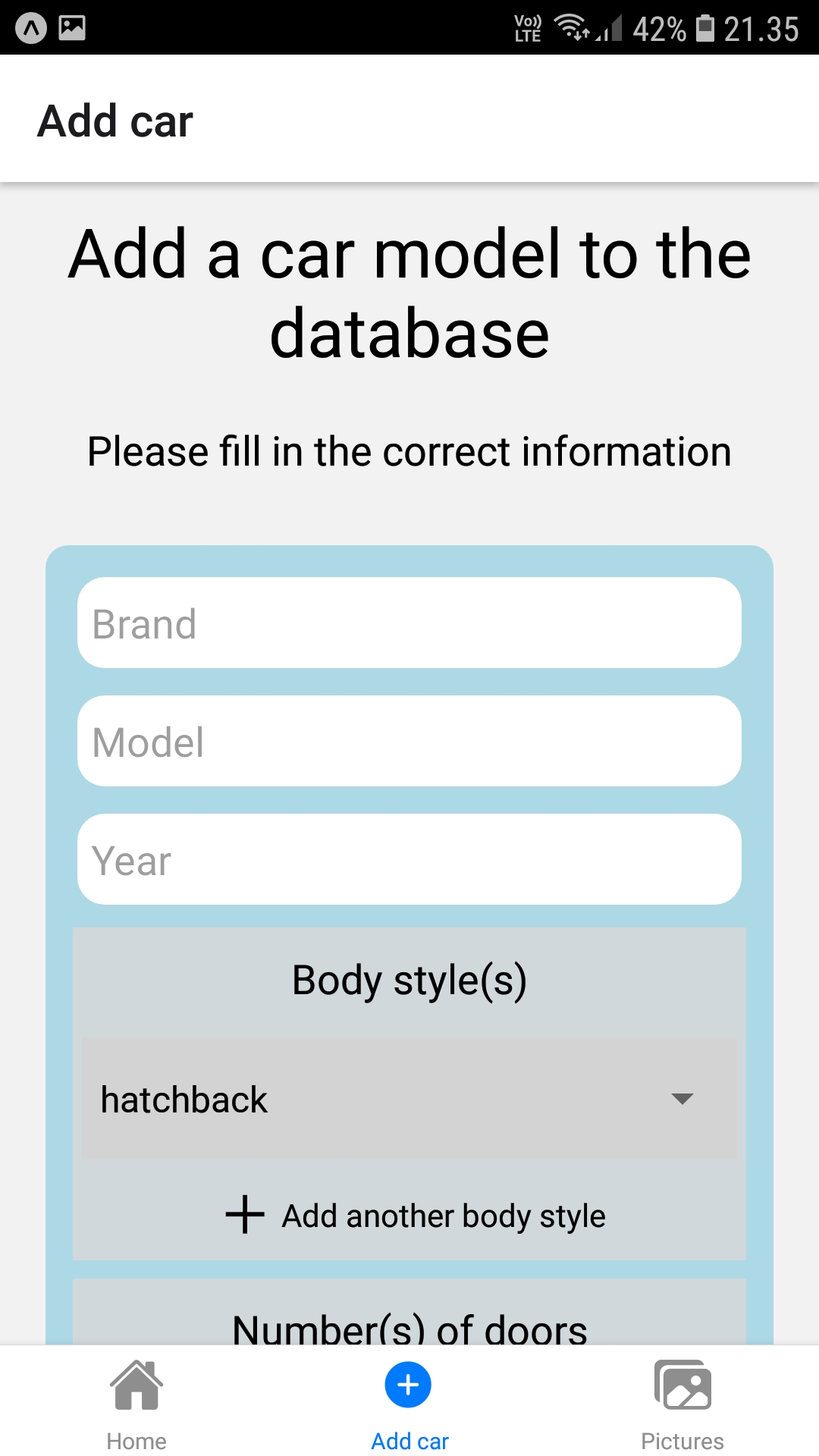 GitHub - TuomasB73/CarInfoAppFrontend: App for browsing and posting car ...