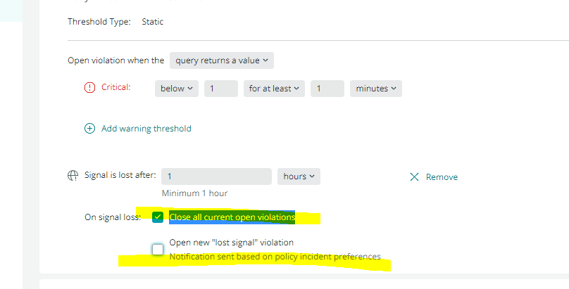 On Signal Loss Configuration · Issue #1805 · newrelic/terraform-provider-newrelic · GitHub