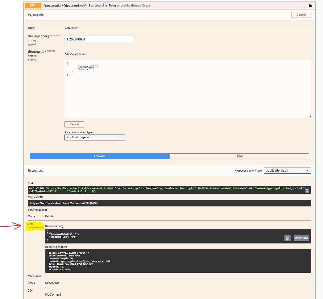 Put Documents Documentkey Response State Code Is Undocumented 6300