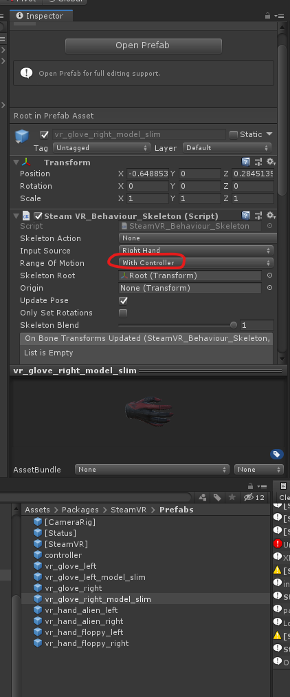 Hand/controller interaction "broken" in 2.4.5; defaults changed · Issue #578 · ValveSoftware ...