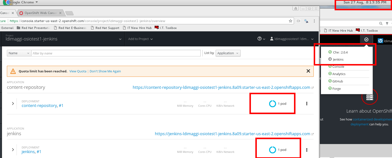 Intermittent issue - Status icons do not represent actual Jenkins/Che state · Issue #665 ...