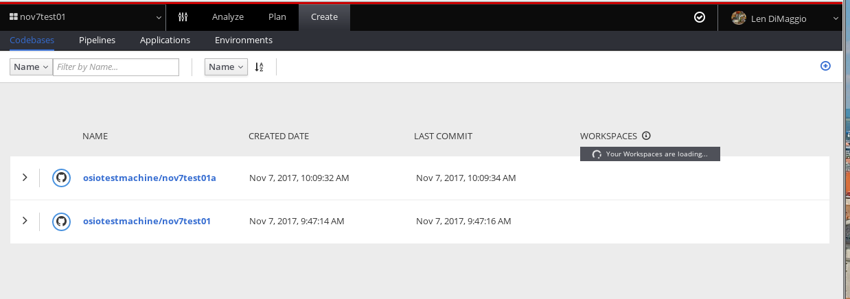 Intermittent issue on prod-preview and https://openshift.io - Che workspaces cannot be created ...