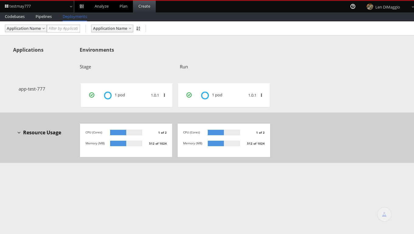 Error when displaying Deployments tab due to missing space label · Issue #2360 · openshiftio ...