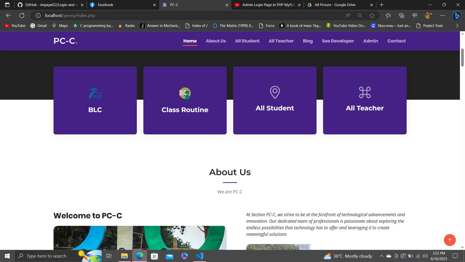 GitHub - asrafulsharker/Web-Engineering-Project-Section-Management-System: Section Class ...