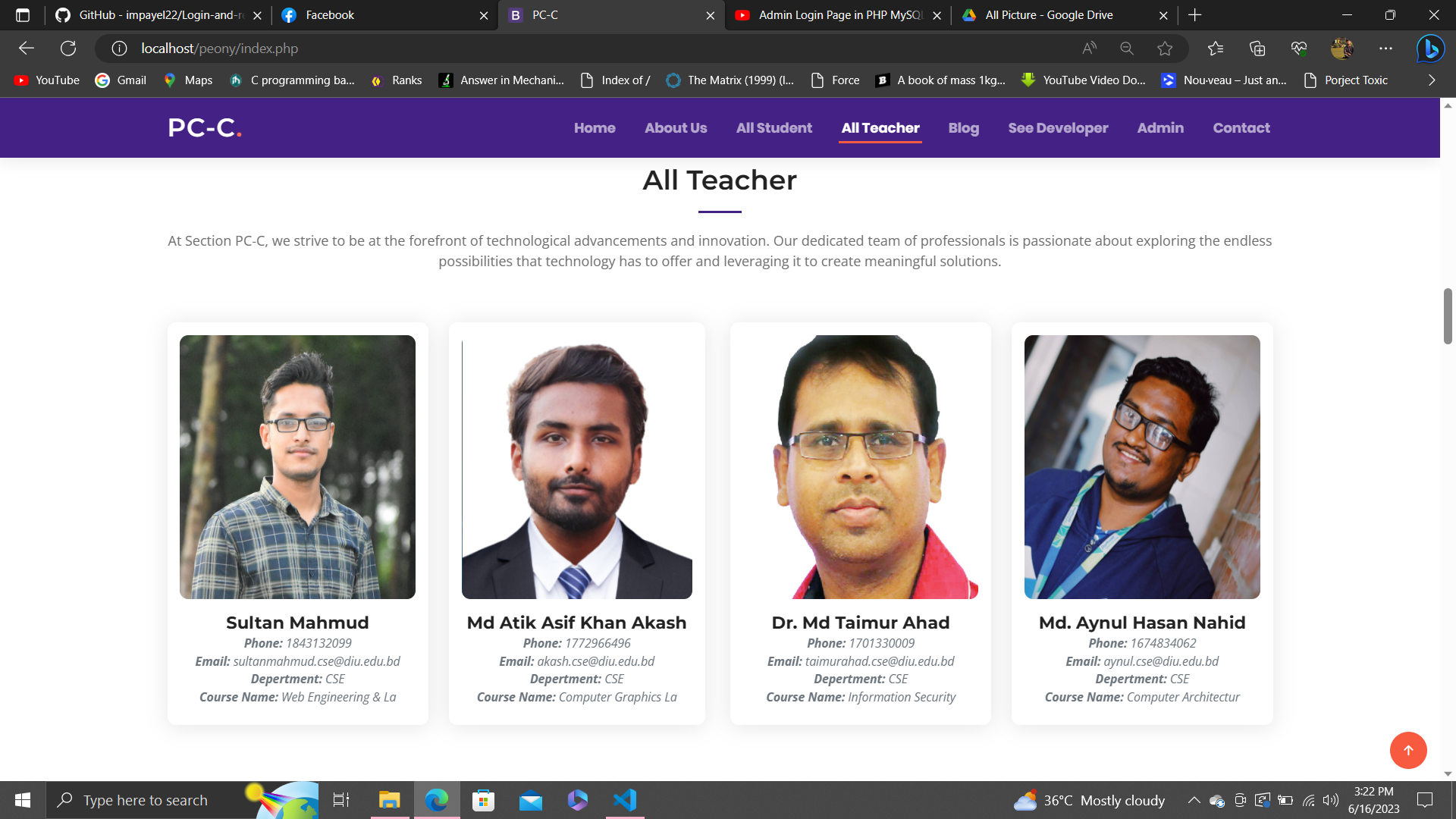 GitHub - asrafulsharker/Web-Engineering-Project-Section-Management-System: Section Class ...