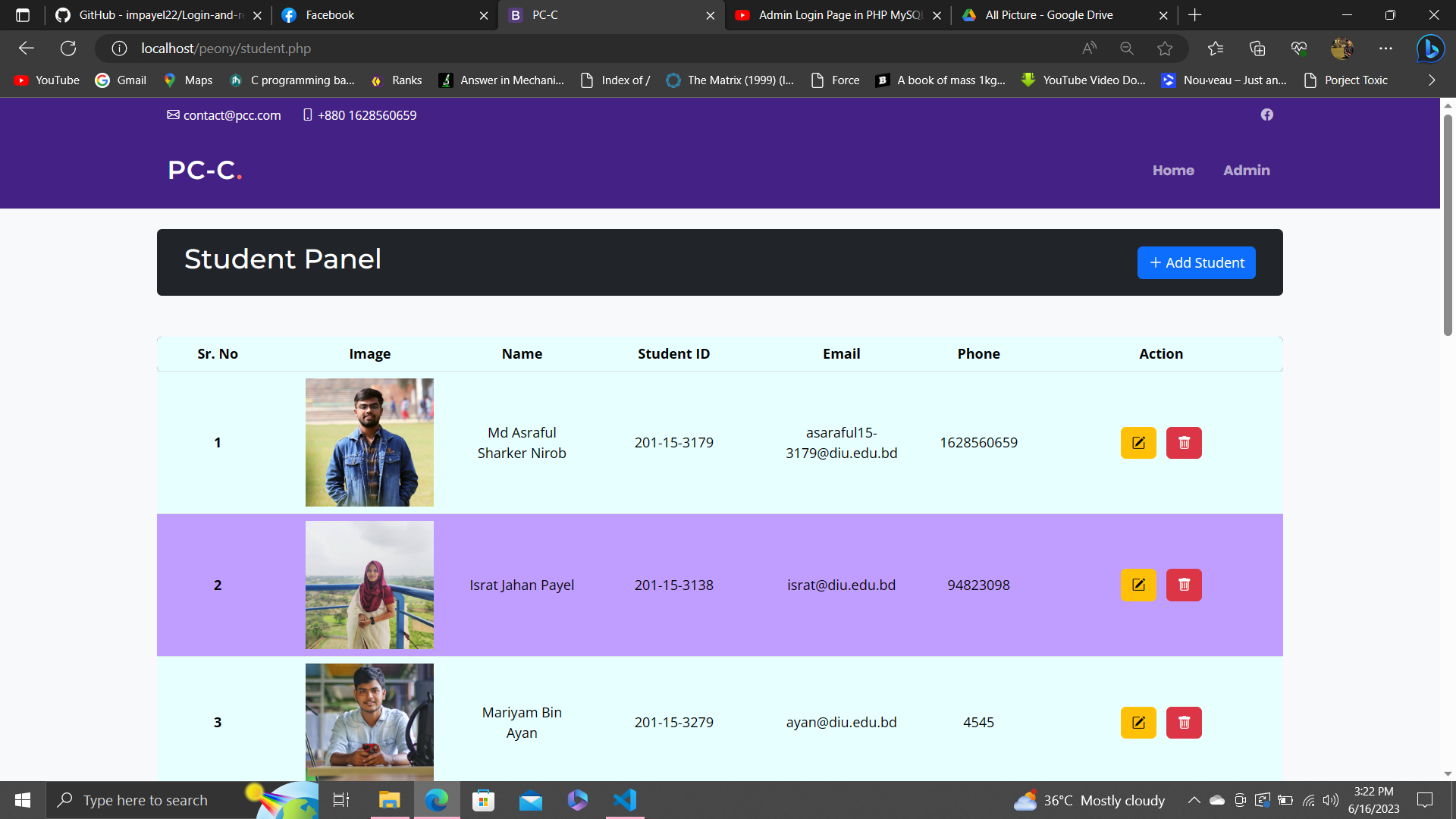 GitHub - asrafulsharker/Web-Engineering-Project-Section-Management-System: Section Class ...