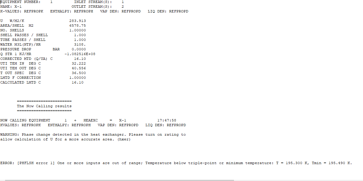 REFPROP simulation in Design II · Issue #279 · usnistgov/REFPROP ...