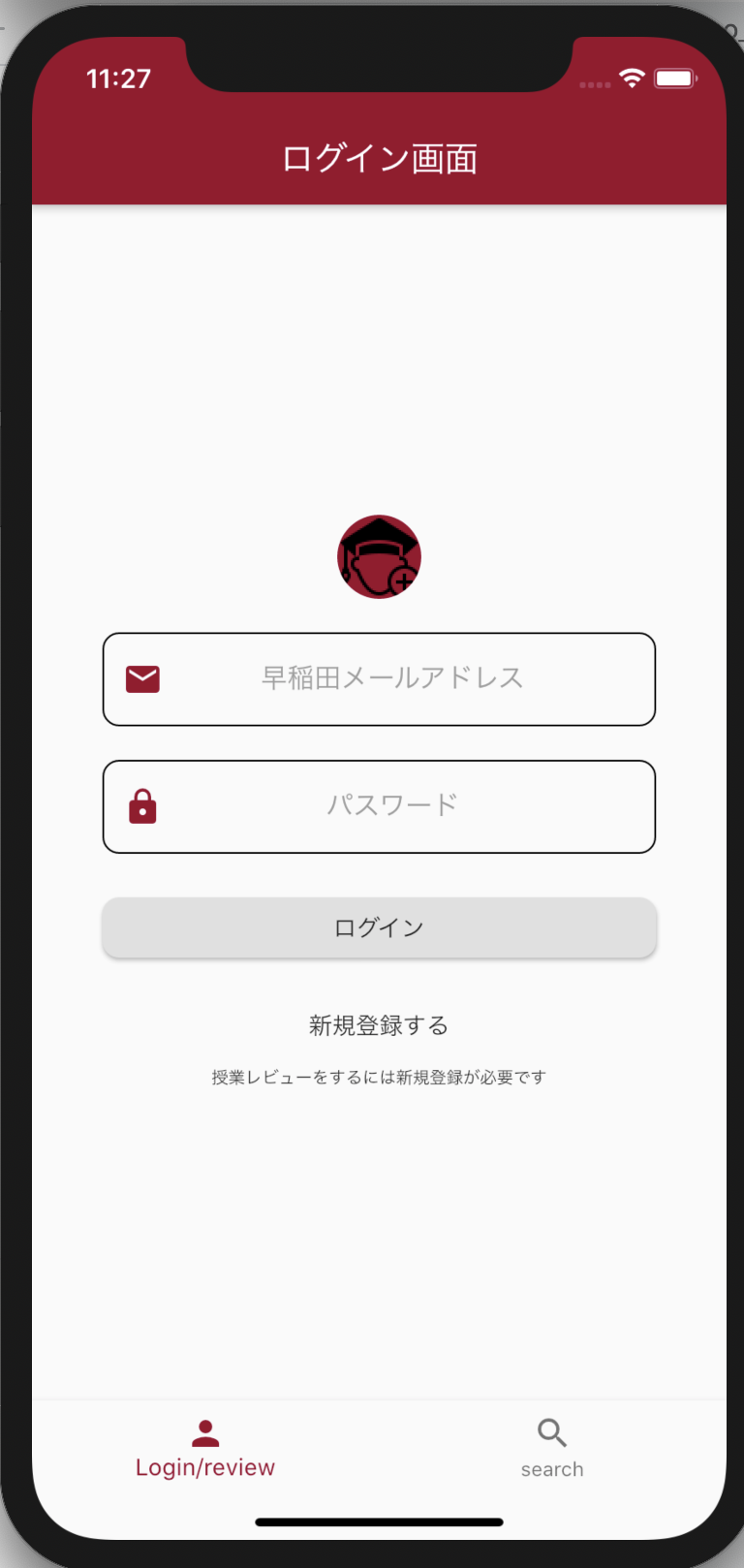 GitHub - hattoriGittaro/waseda_demo_app2: 早稲田大学の授業レビューアプリ
