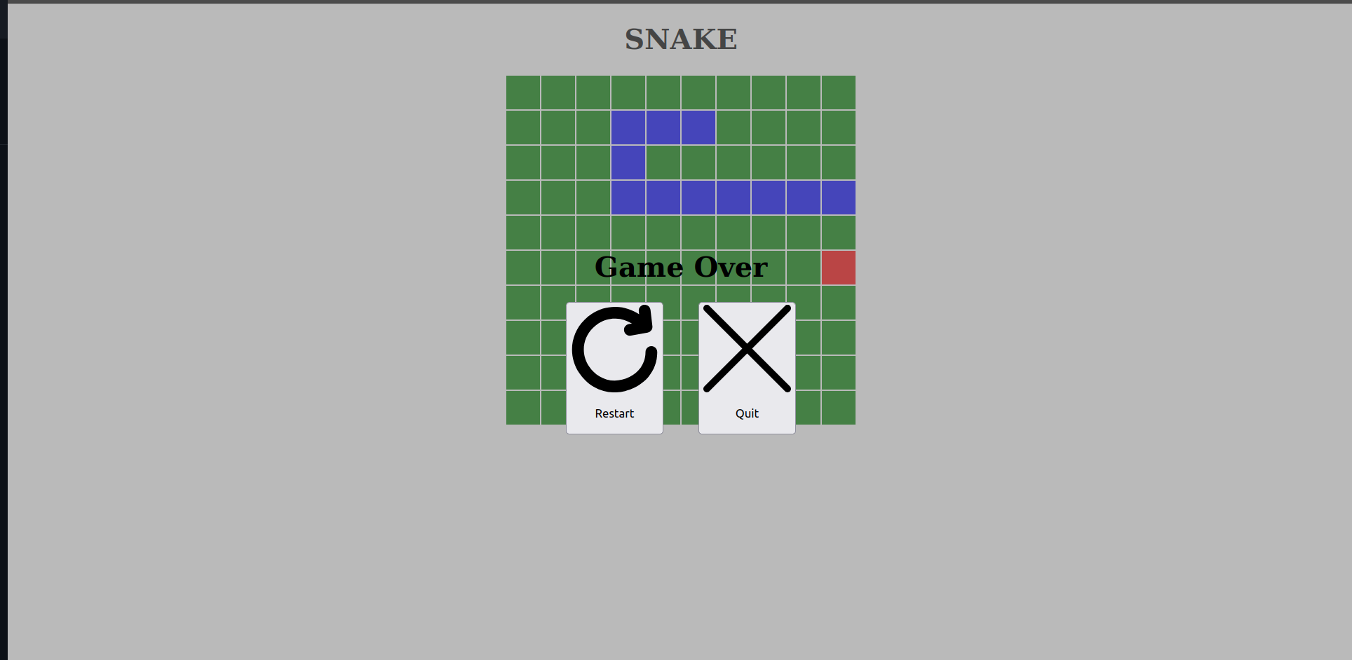 GitHub - matanp06/snake-game: My version of the well known "snake" arcade game