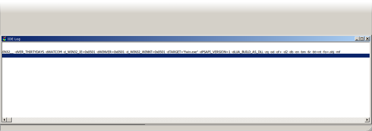 Ide Message Window Messed Up · Issue 991 · Open Watcom Open Watcom V2 · Github