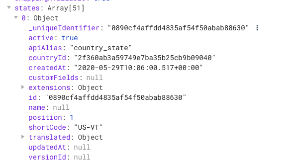 [BUG] Wrong typing of CountryState · Issue #161 · shopware/frontends · GitHub