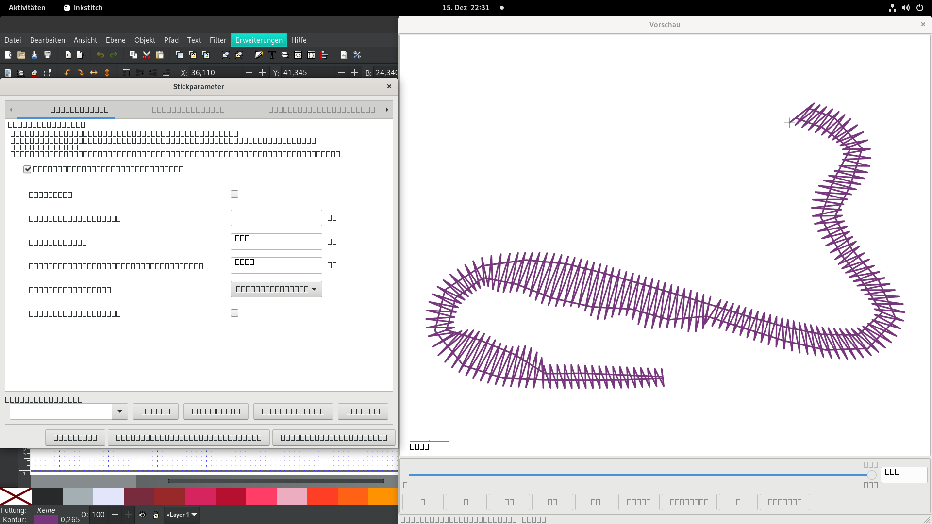 Pattern Auswahl Zu Muster · Issue 1489 · Inkstitch Inkstitch · Github