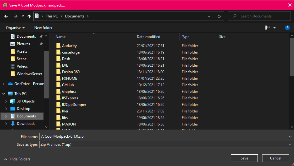 GitHub - MillzyDev/ModpackCreator: Programme that allows you to create ...