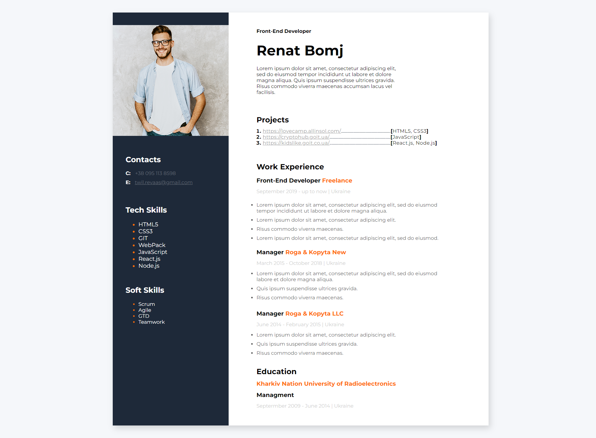GitHub - mudaston/vizitka: This is my very first project that i created. Just layout practice