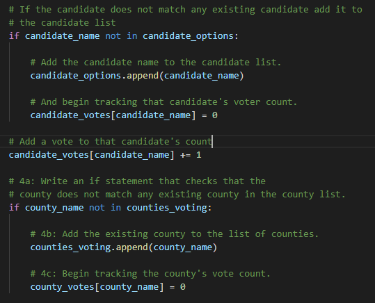 GitHub - melisavacca/Election_Analysis: Assisted a Colorado board of ...