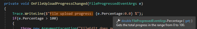 FileEdit#Changed e.Percentage exceeds 100 · Issue #3739 · Megabit/Blazorise · GitHub