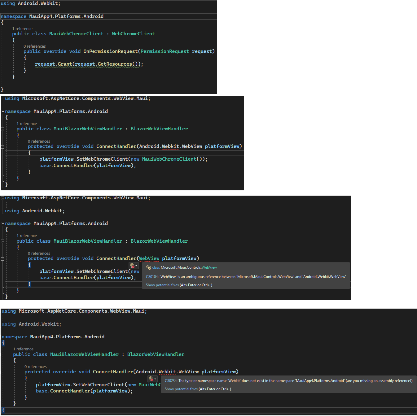 Blazor Maui .Net 6 /Request Again Permission (Deny Mode) In Blazor Page · Issue #4170 · dotnet ...