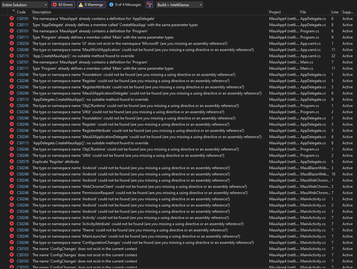 Android.Webkit namespace is not found and project does not compile when classes are in Platform ...