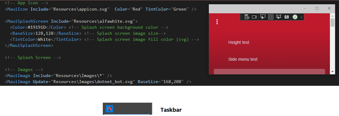[Windows] App icon doesn't show in window title · Issue #7201 · dotnet/maui · GitHub