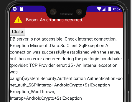 MAUI Android TypeLoadException for first DB call · Issue #1600 · dotnet/SqlClient · GitHub