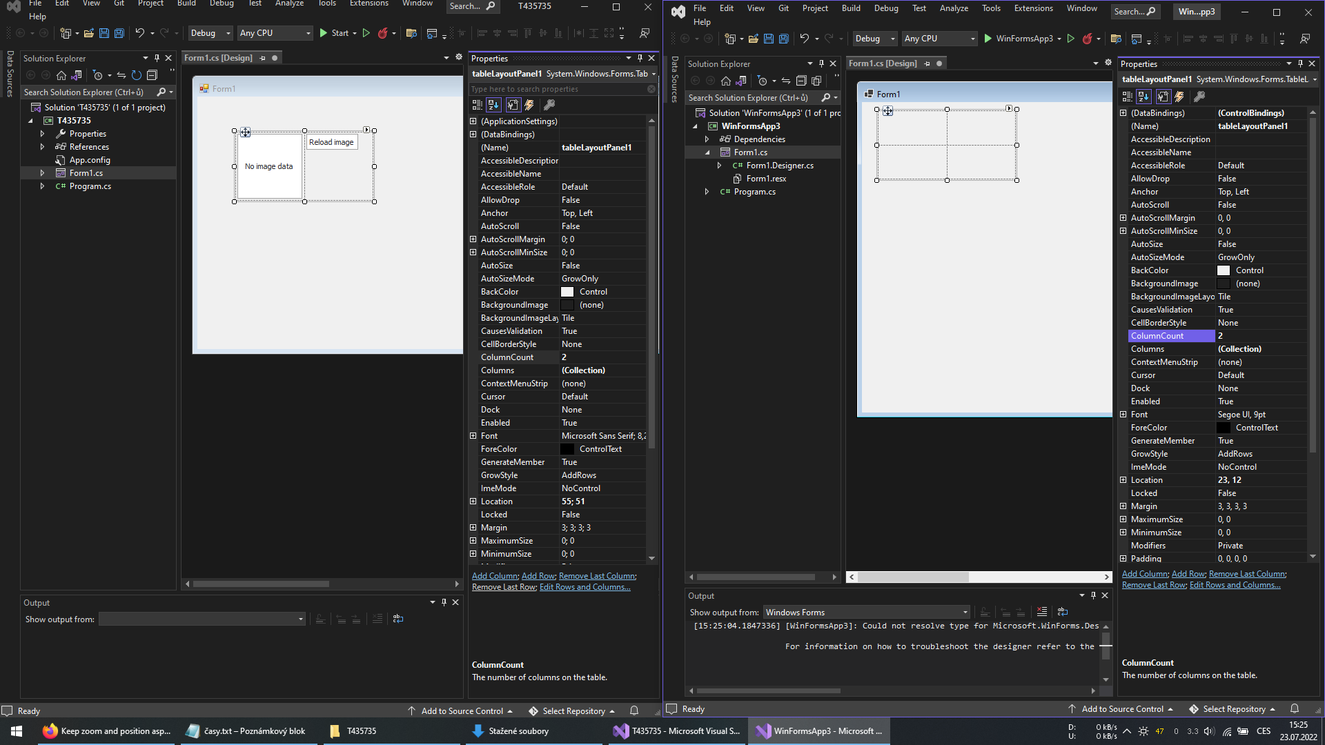 Properties search bar does not appear in .NET Core · Issue #7484 · dotnet/winforms · GitHub